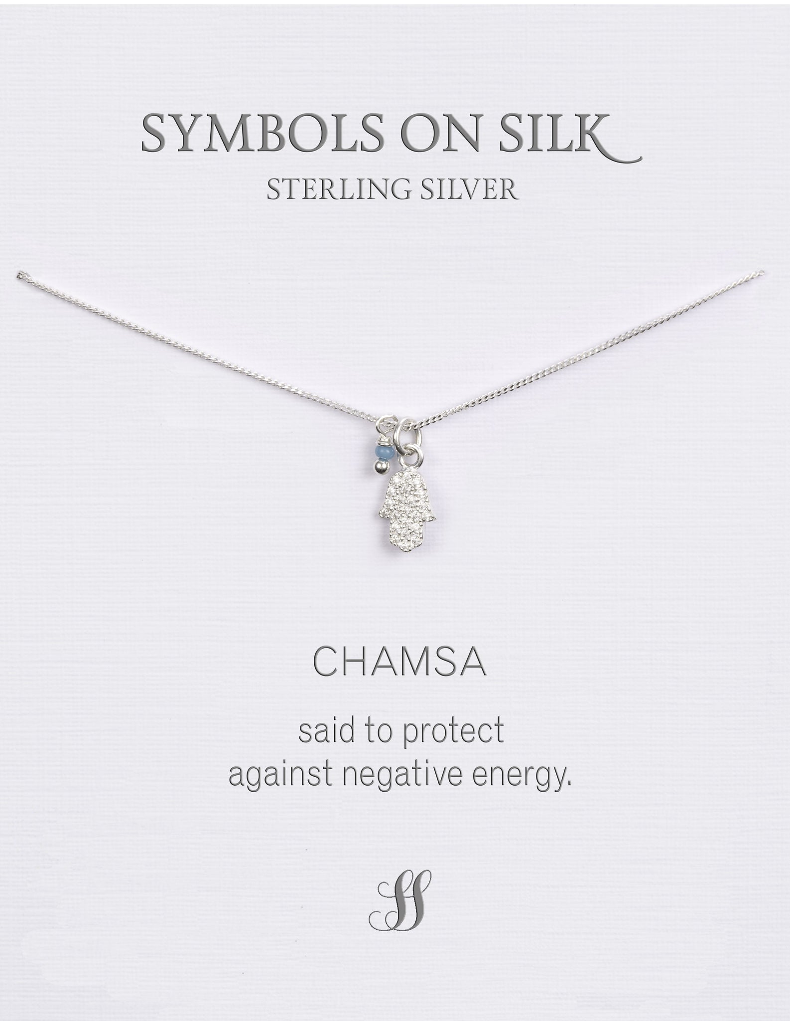 Little Treasures Chamsa Necklace – symbolsonsilk
