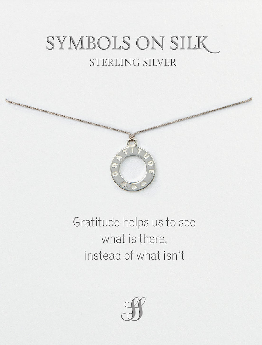 Gratitude Necklace – symbolsonsilk