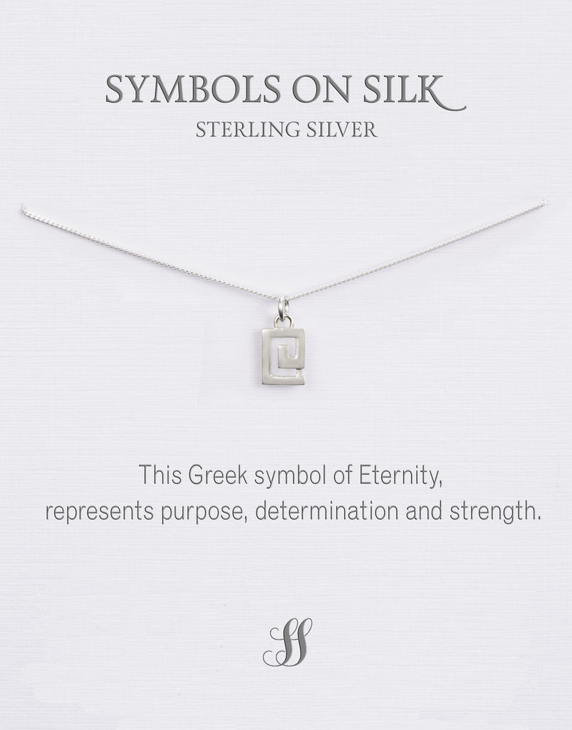 Greek Eternity Necklace – symbolsonsilk